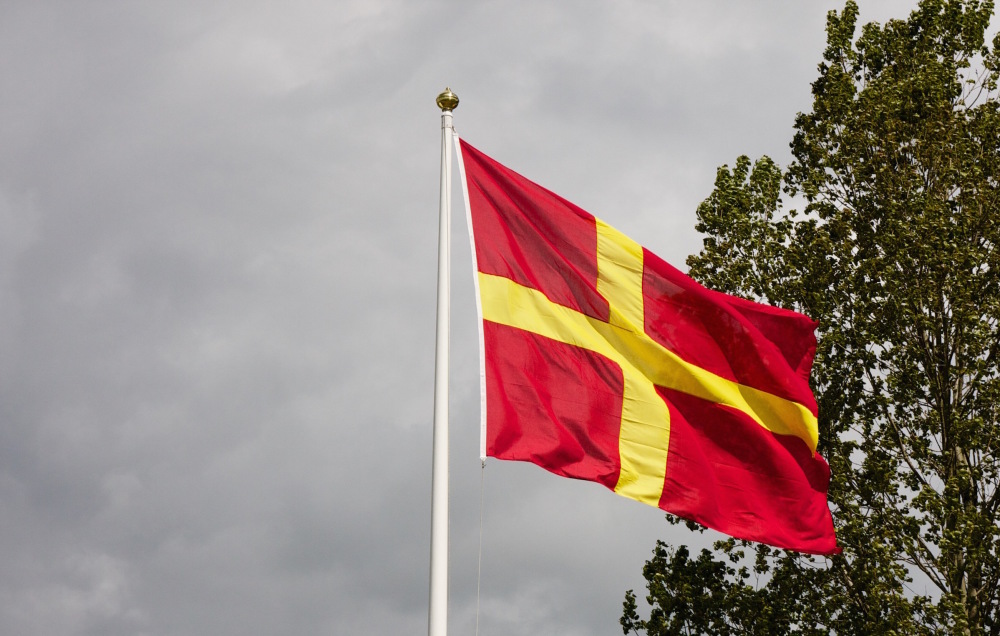 Scania Cross Flag - FlaggorOnline